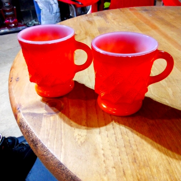 Anchor Hocking | Dining | Vintage Anchor Hocking Fire King Kimberly ...